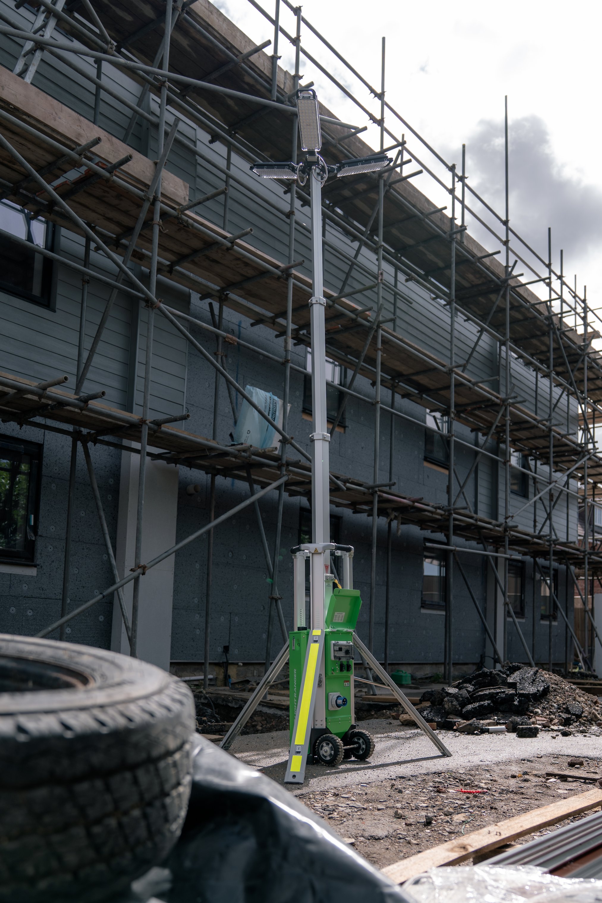Boost Efficiency with Energy Efficient Lighting for Construction Sites
